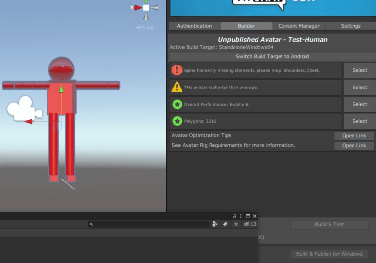 VRChat SDK3.0で自作Quest版Fallbackアバターなどをアップしてみた備忘録 | 神部まゆみのブログ