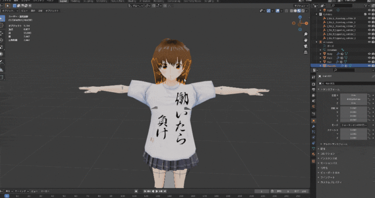 VRoidモデルをVRChatにFallbackアバターとしてアップしてみたメモ | 神部まゆみのブログ