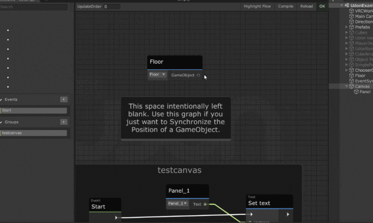 VRChat Udonワールドの作り方を公式動画で学ぶ ～ノードをいじってテキストを書き換えた～ | 神部まゆみのブログ