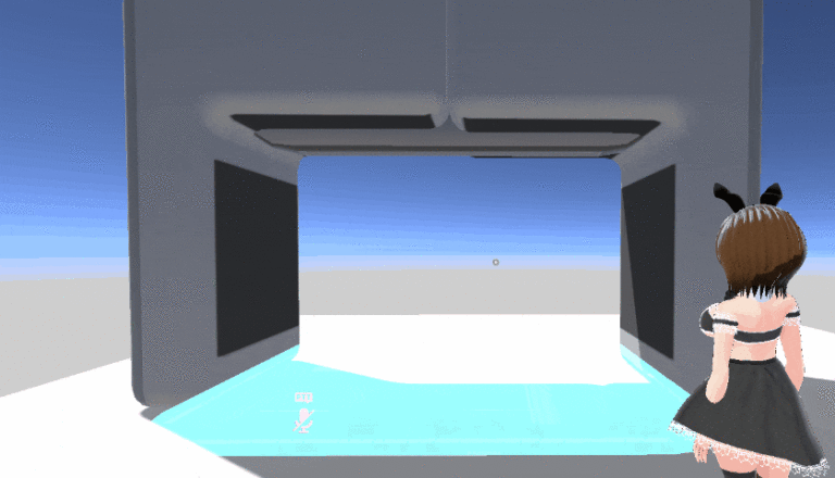 VRChat Udonワールドの作り方を公式動画で学ぶ③ ～Haptic Eventで振動追加、ドアをアニメーションで動かす～ | 神部まゆみのブログ