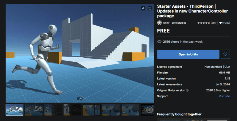 unityのStarter Assets Third Person Character Controllerを使ってみたメモ。使い方や導入方法 ...