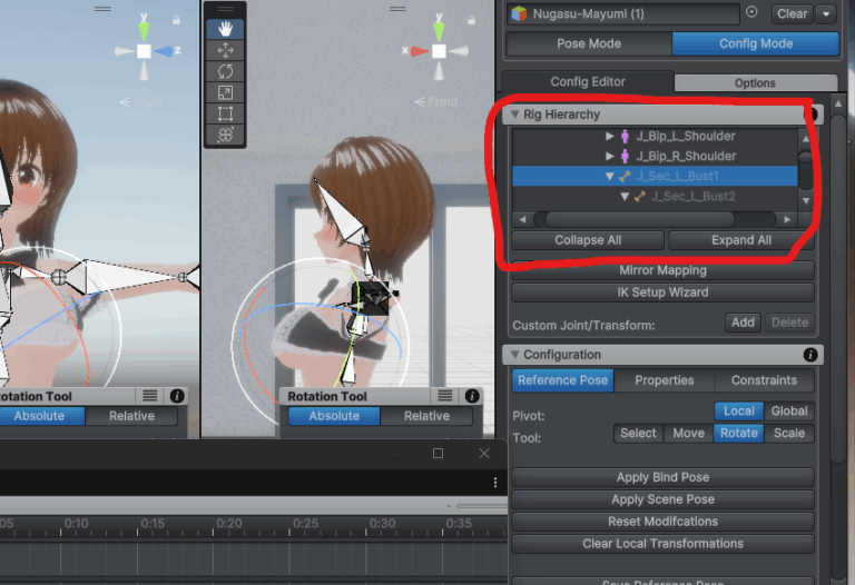 Umotion Pro(Unityアセット)の使い方を調べたメモ②基本的な動かし方やアニメーション作成～エクスポートまで | 神部まゆみのブログ